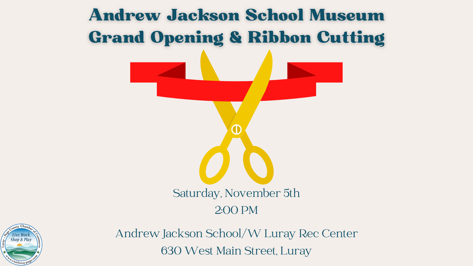 Andrew Jackson School Ribbon Cutting | Luray-Page Chamber of Commerce
