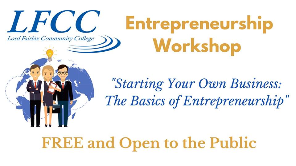 The Basics of Entrepreneurship Workshop | Luray-Page Chamber of Commerce