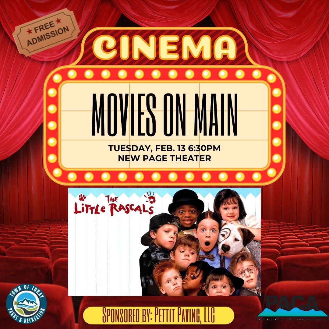 Movies on Main - The Little Rascals | Luray-Page Chamber of Commerce