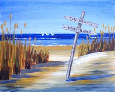 Beach Paint Party | Luray-Page Chamber of Commerce