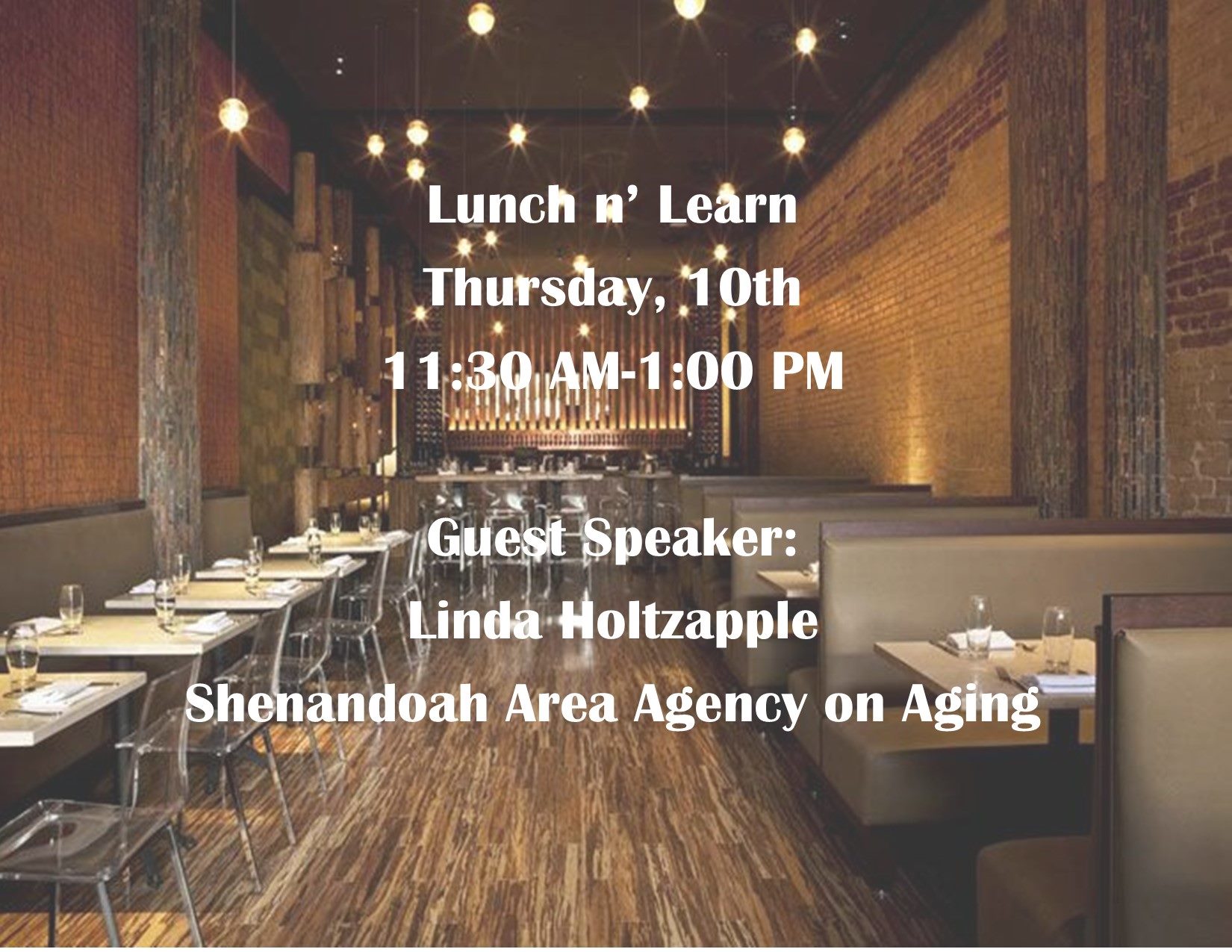 Lunch n Learn | Luray-Page Chamber of Commerce