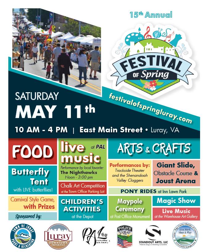 15th Annual Festival of Spring | Luray-Page Chamber of Commerce