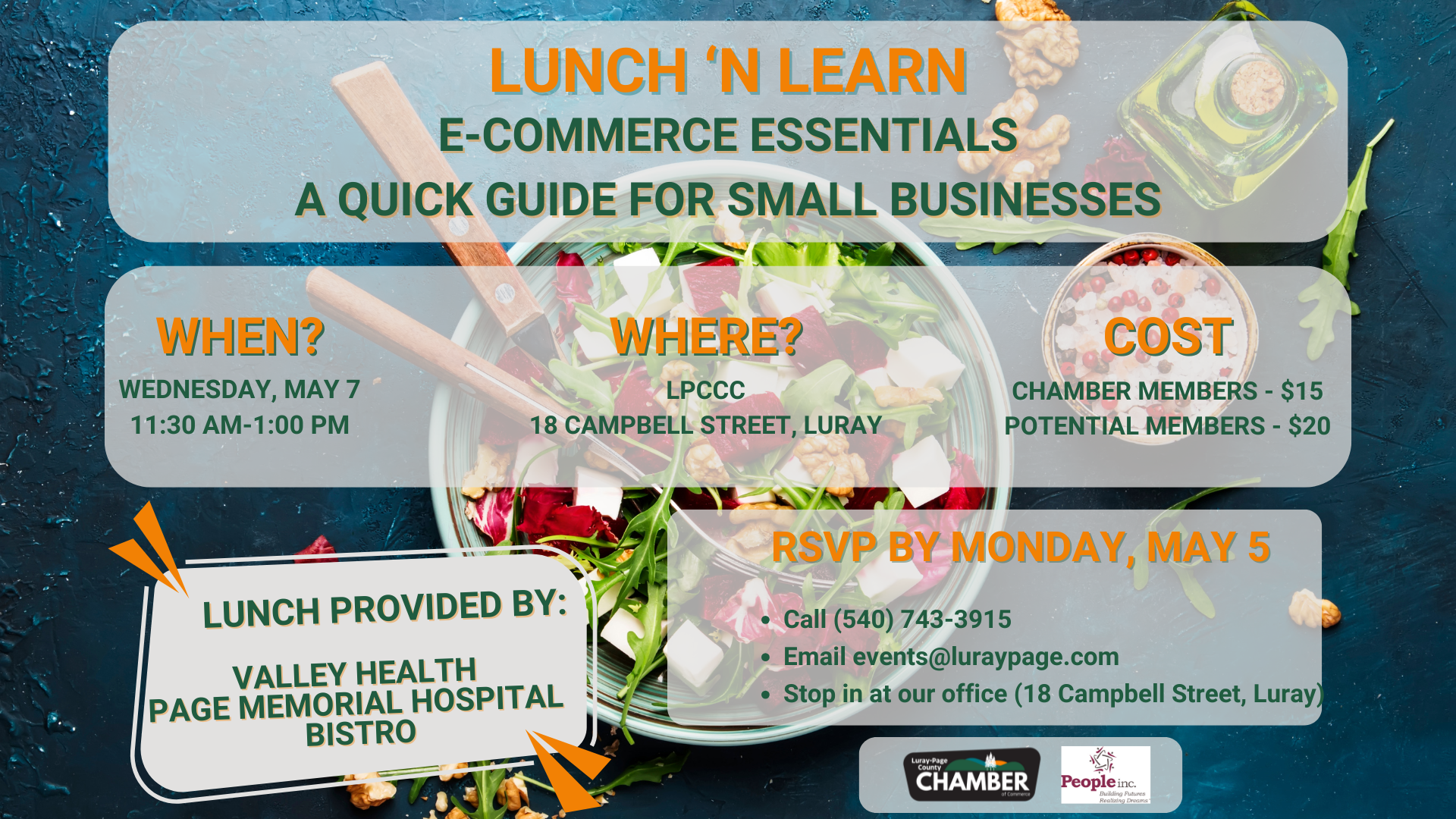 Lunch N’ Learn: E-Commerce Essentials: A Quick Guide for Small ...