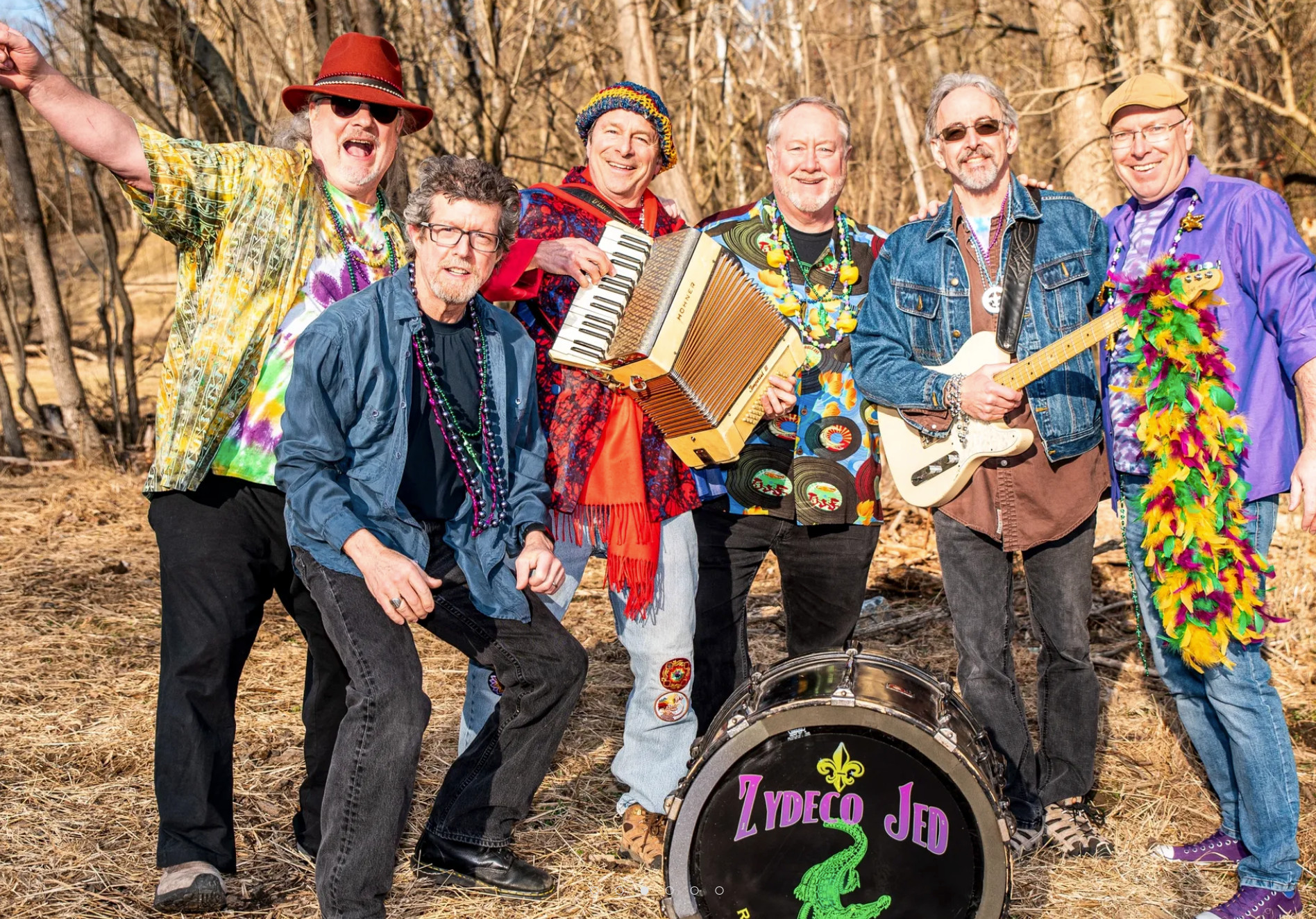 Zydeco Jed - Mardi Gras Bash | Luray-Page Chamber of Commerce